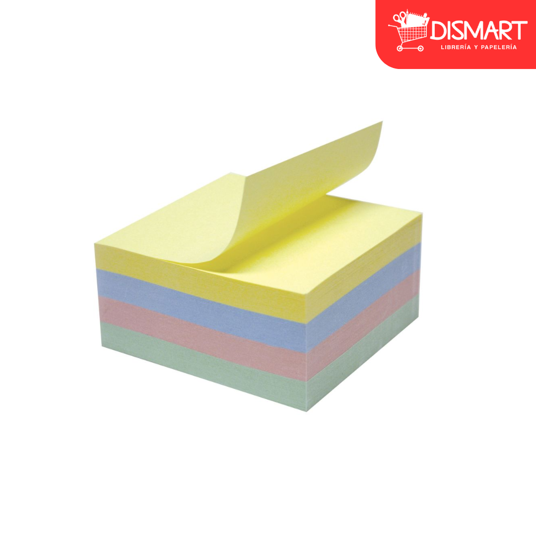 Block de Notas adhesivas 2 x 2" 250H Pastel Precision – Dismart GT ...