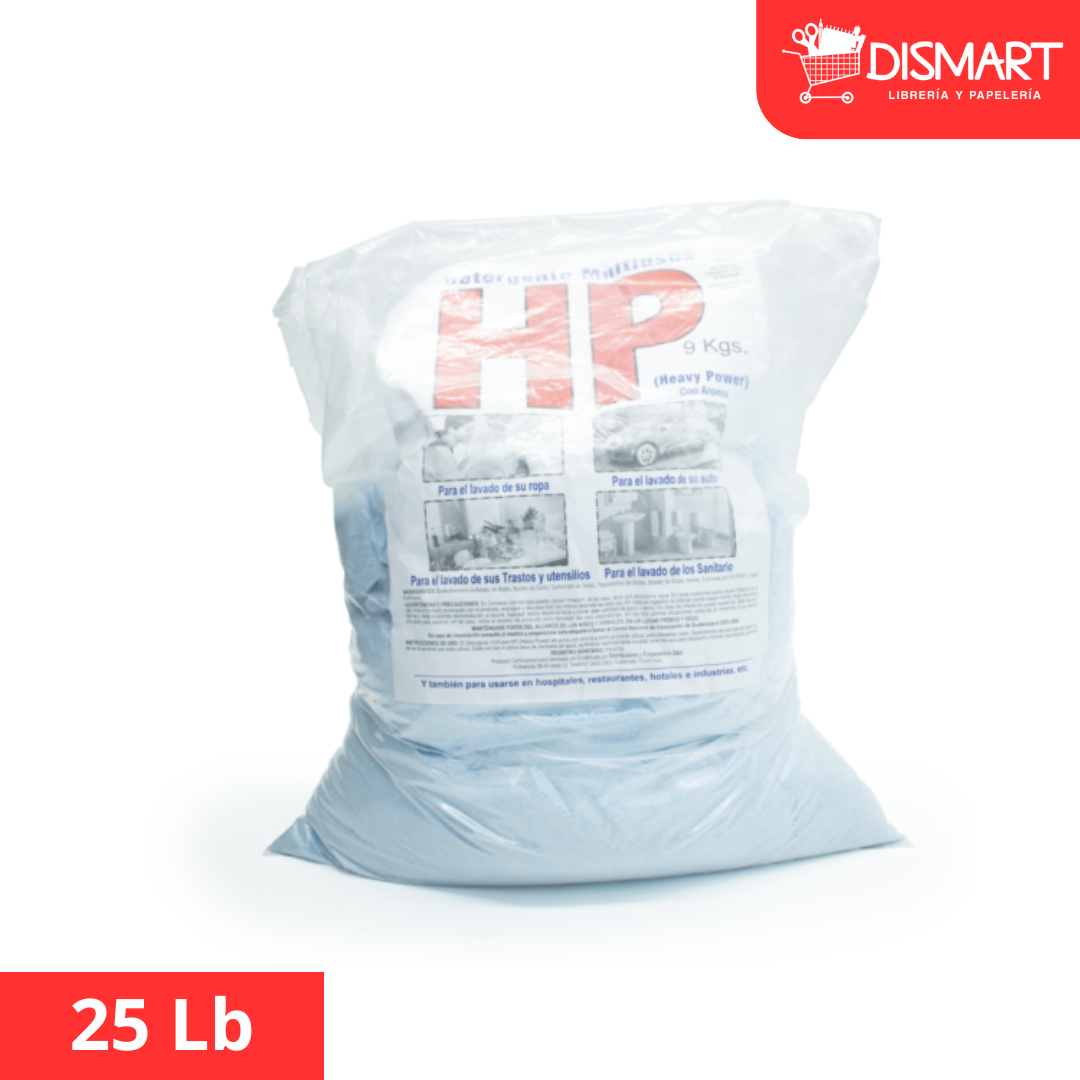 Detergente HP celeste con aroma o sin aroma 25 Libras – Dismart GT ...