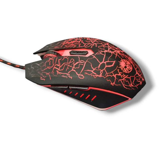 MOUSE GAMER VALKYRIA 3200DPI ETOUCH® – Dismart GT | Libreria y Papeleria
