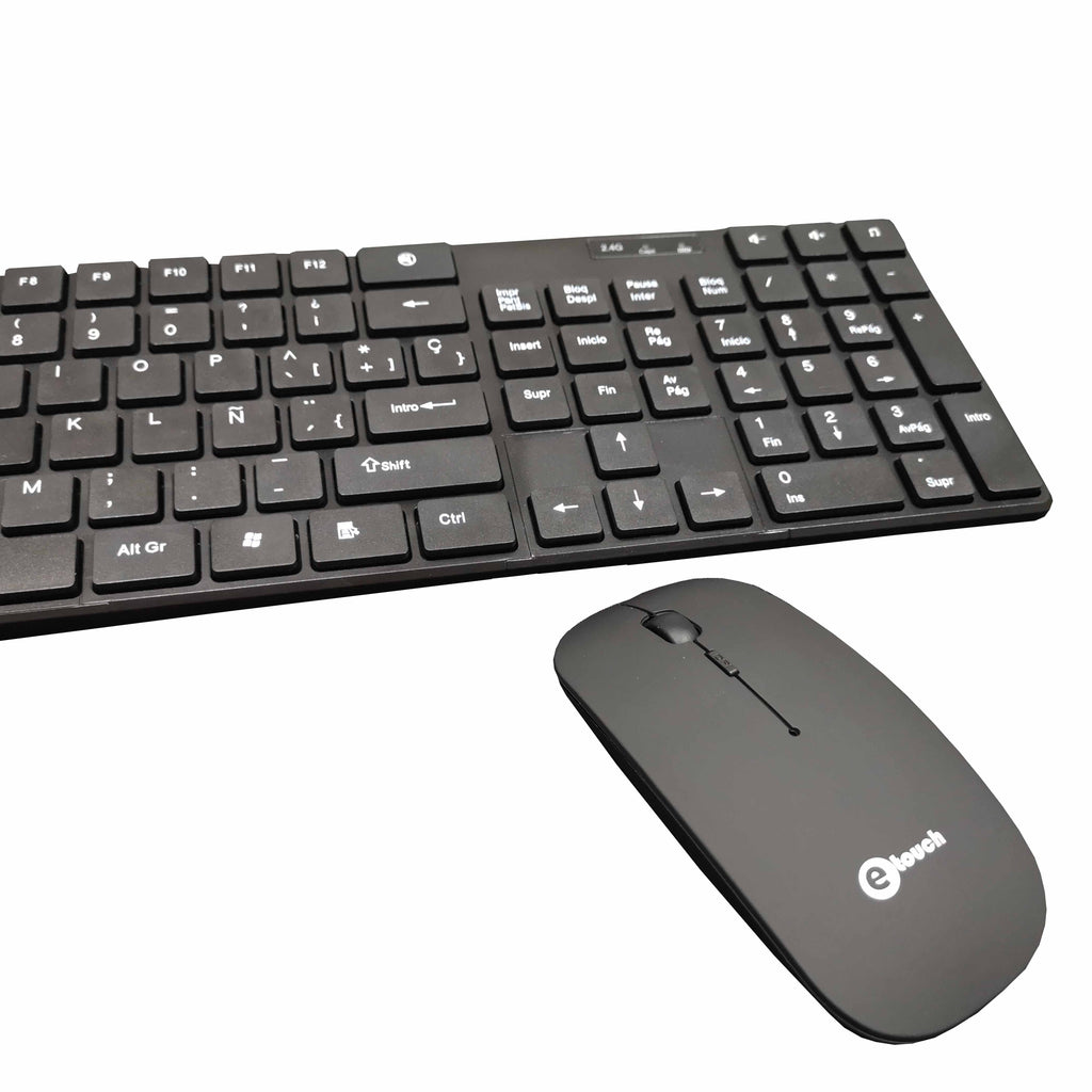 Teclado + mouse inalambrico combo luxe etouch® – Dismart GT | Libreria ...