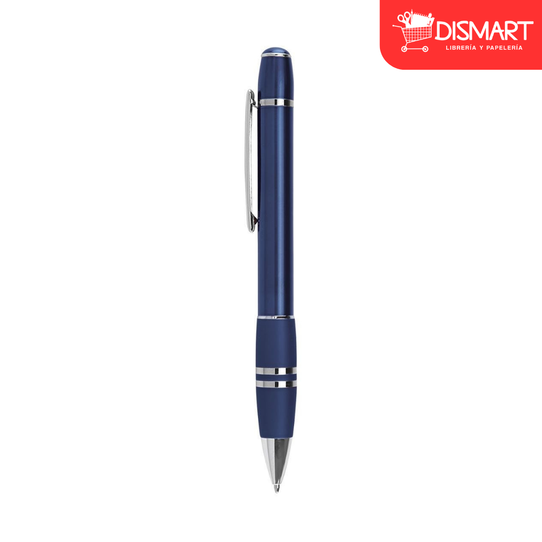 Promocional Bolígrafo BOSTON Azul – Dismart GT | Libreria y Papeleria