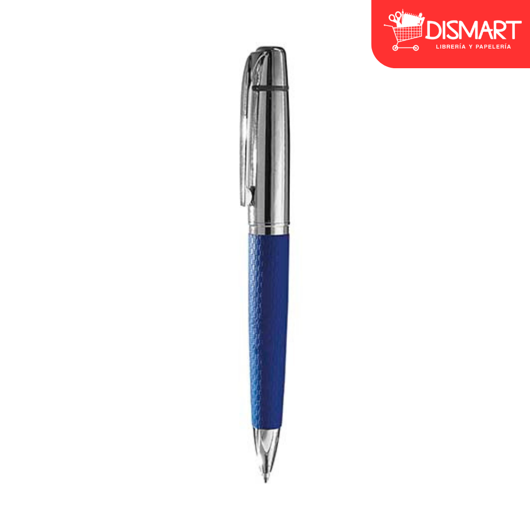 Promocional Bolígrafo BURDEOS Azul – Dismart GT | Libreria y Papeleria