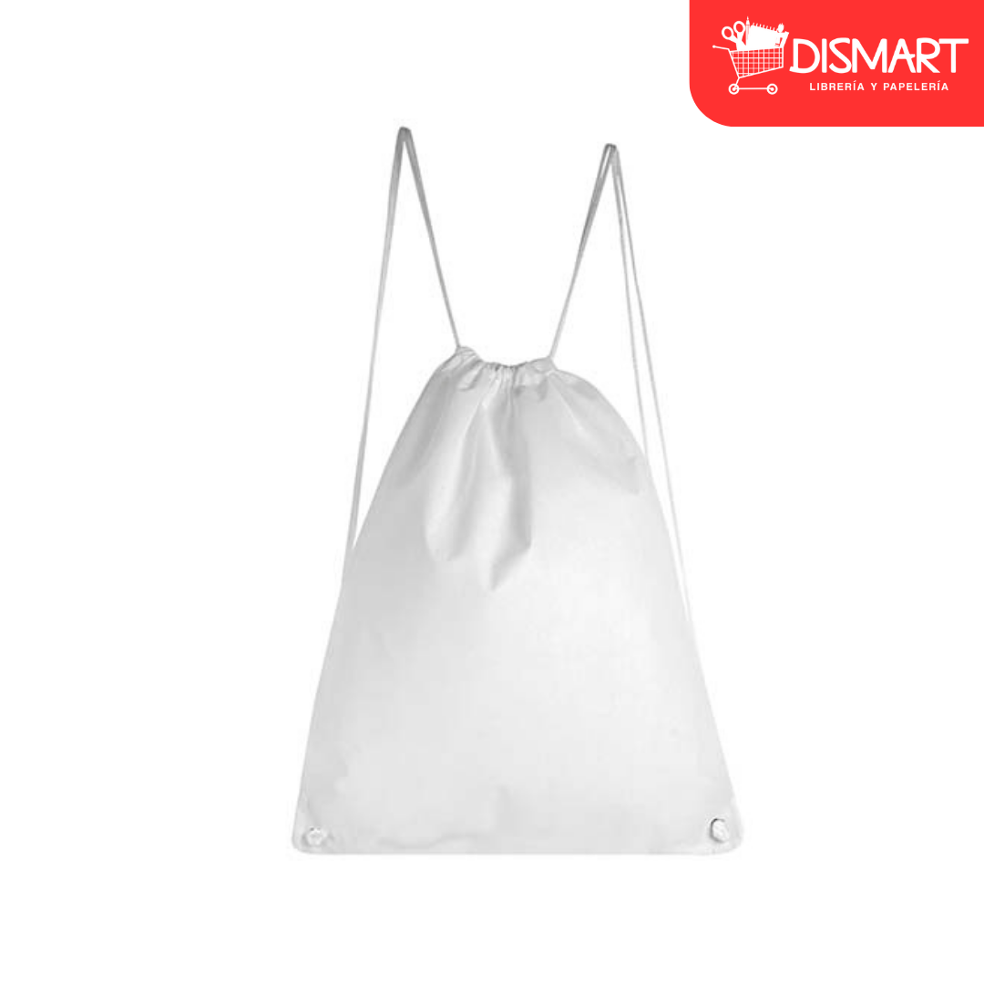 Bolsa-Mochila ASTORGA Blanco – Dismart GT | Libreria y Papeleria