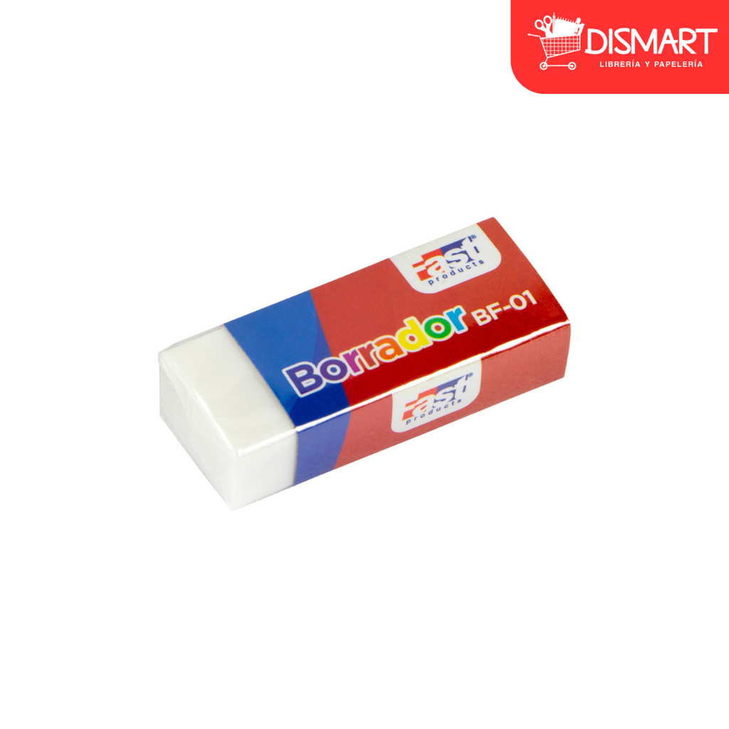 Borrador fast bf01 plastico pequeño – Dismart GT | Libreria y Papeleria