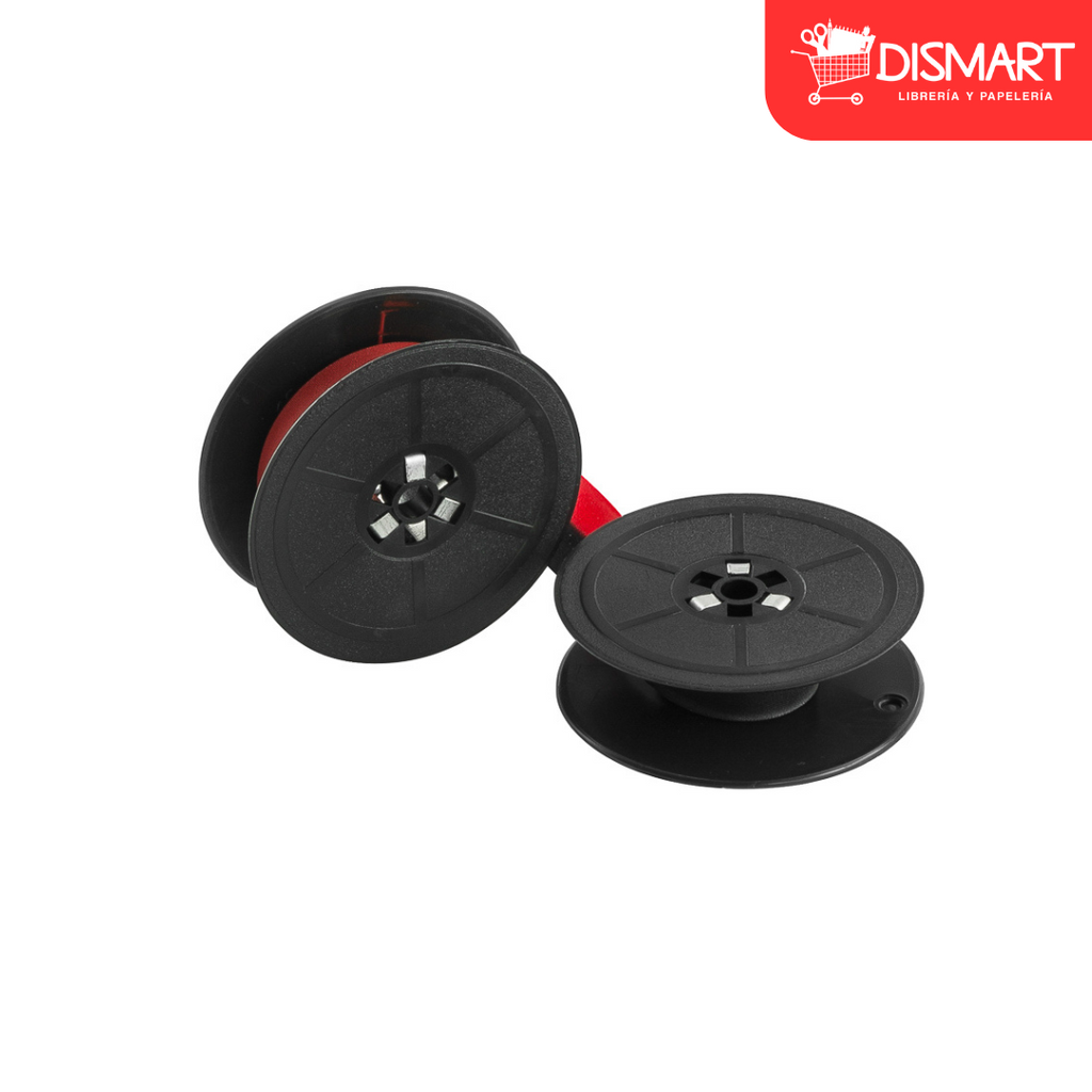 Cinta para maquina fast doble carrete negro rojo – Dismart GT ...