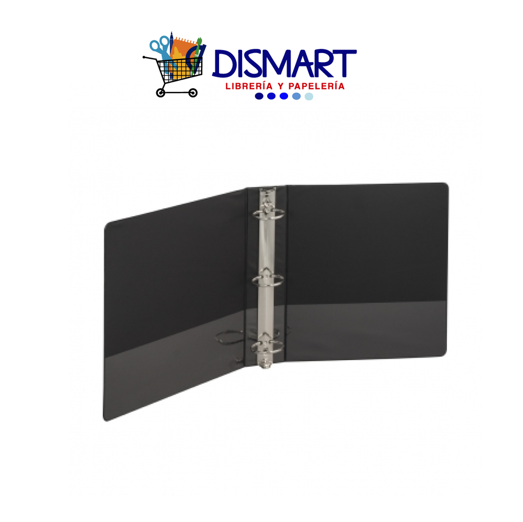 Cartapacio Panorama de 1" T/Carta Negro – Dismart GT | Libreria y Papeleria