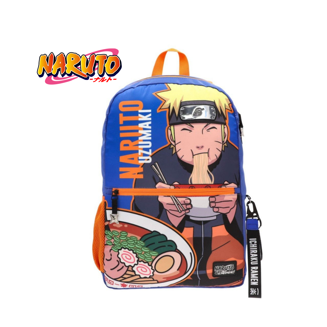 MOCHILA COMMON NATION NARUTO RAMEN AZUL – Dismart GT | Libreria y Papeleria