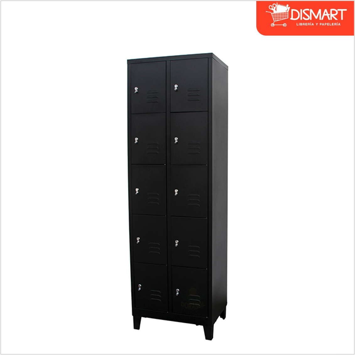 Locker Metálico de 12 Puertas y 2 Cuerpos con Aldaba (F-17) – Dismart ...