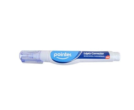 Corrector Liquido Tipo Pluma 9ml Blanco Pointer – Dismart GT | Libreria ...